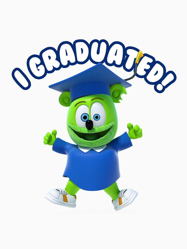 "I Graduated! Gummibär (The Gummy Bear)" T-shirt for Sale by ...