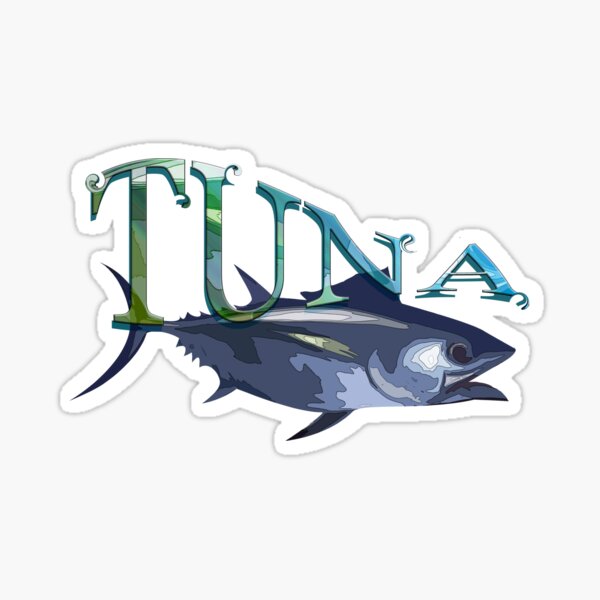"Tuna Fish" Sticker by MikaelJenei | Redbubble