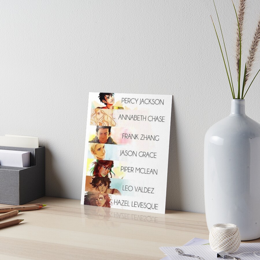 "Percy Jackson" Art Board Print by BingBangDesigns | Redbubble