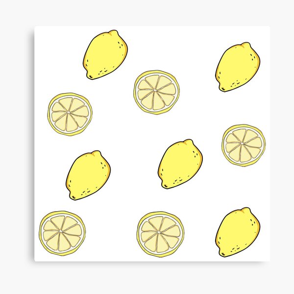 Lemon Pop Art Canvas Prints | Redbubble