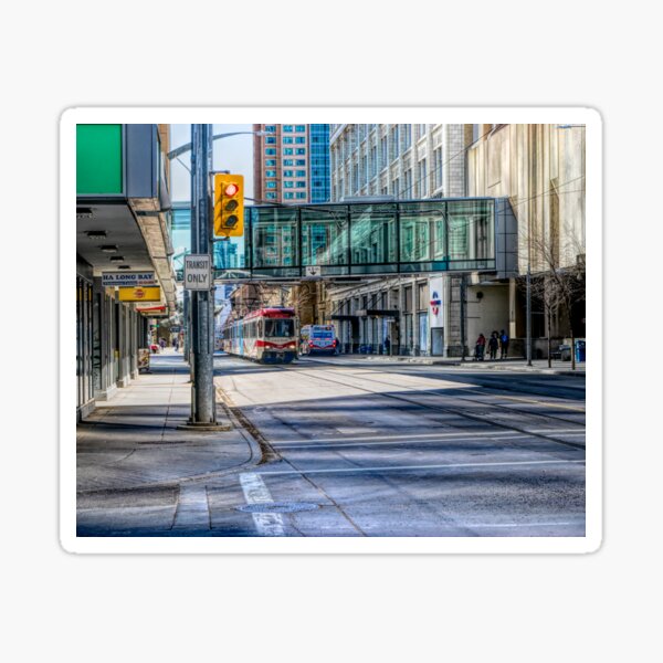 "Downtown Calgary" Sticker for Sale by CanadianWild418 | Redbubble