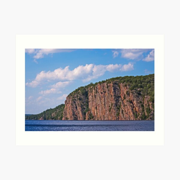 "Bon Echo Provincial Park Cliffs" Art Print for Sale by josefpittner ...