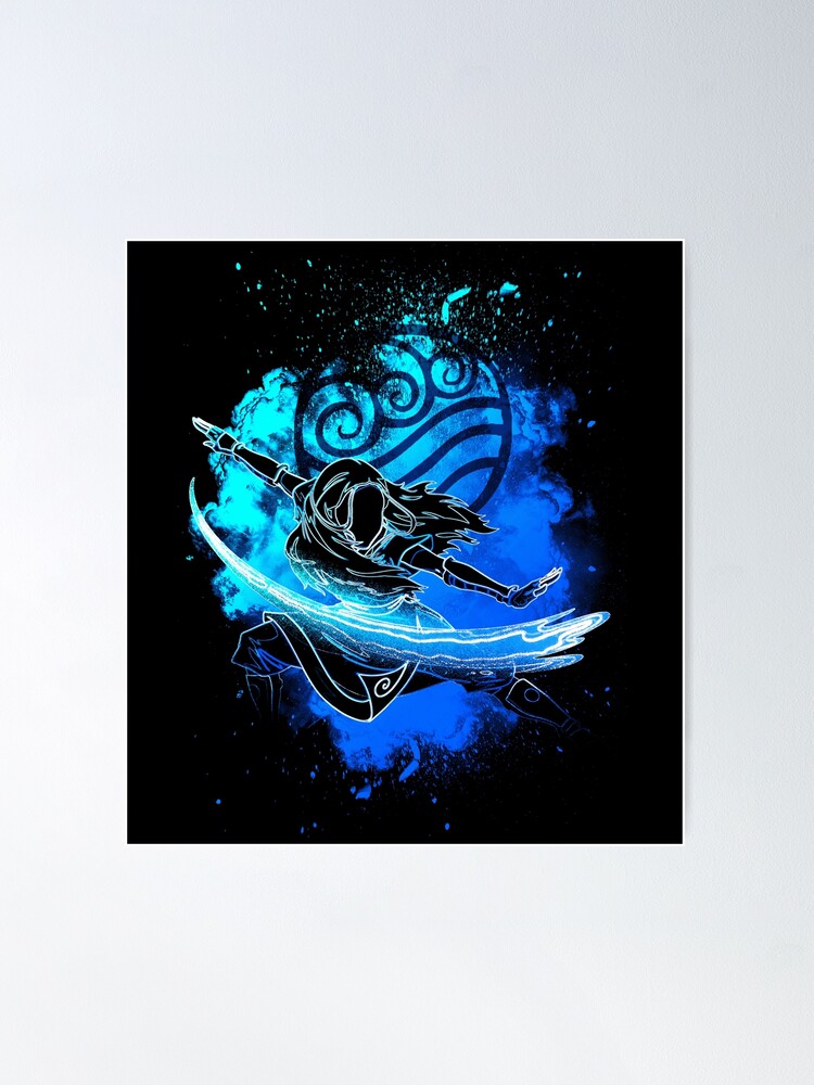 "Soul of the Waterbender Sister" Poster for Sale by DonnieArts | Redbubble