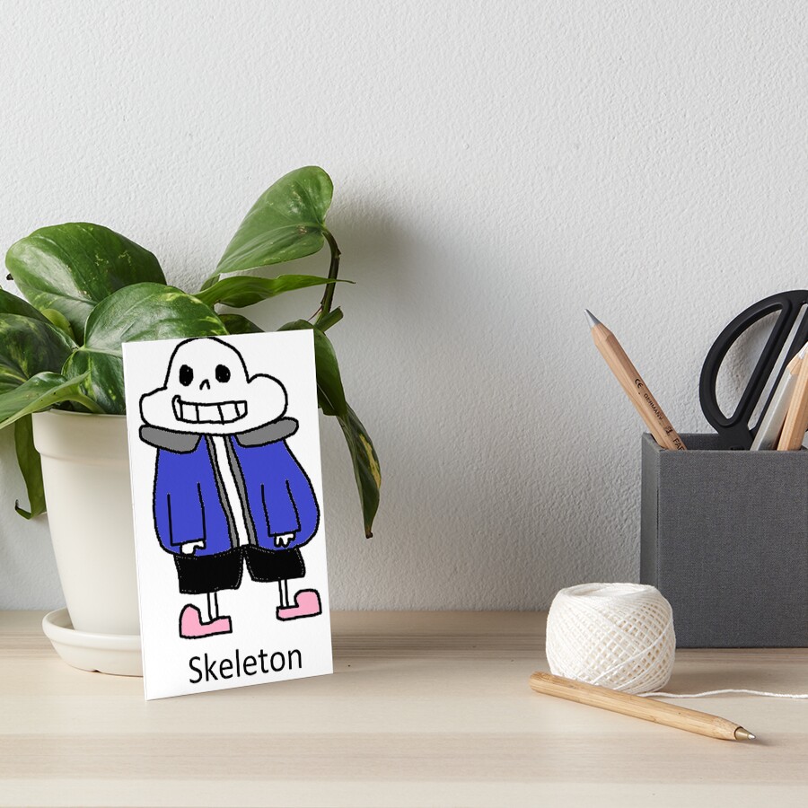 "Skeleton Sam" Art Board Print by Twigl | Redbubble