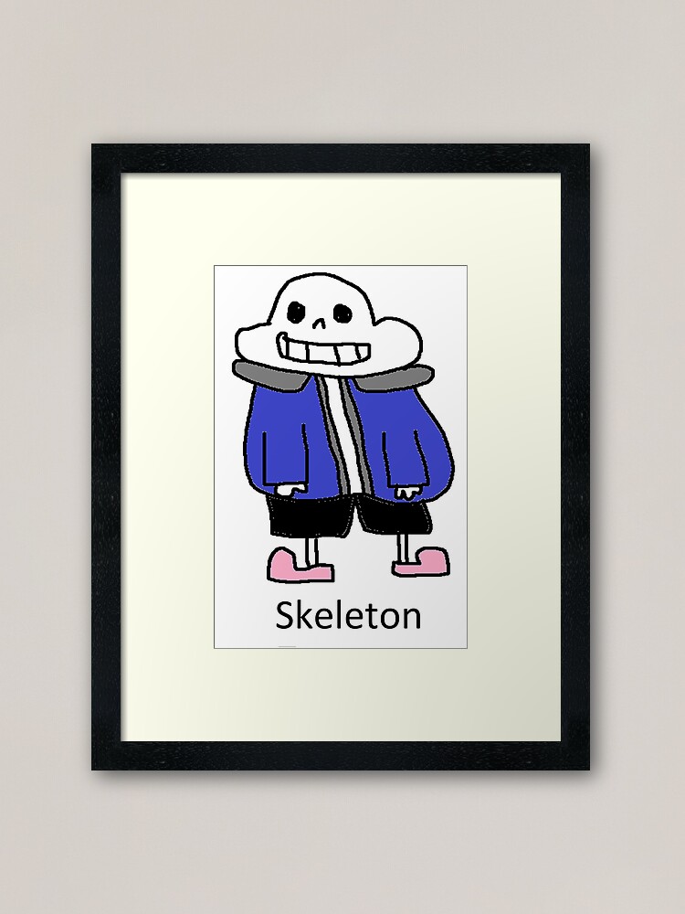 "Skeleton Sam" Framed Art Print for Sale by Twigl | Redbubble