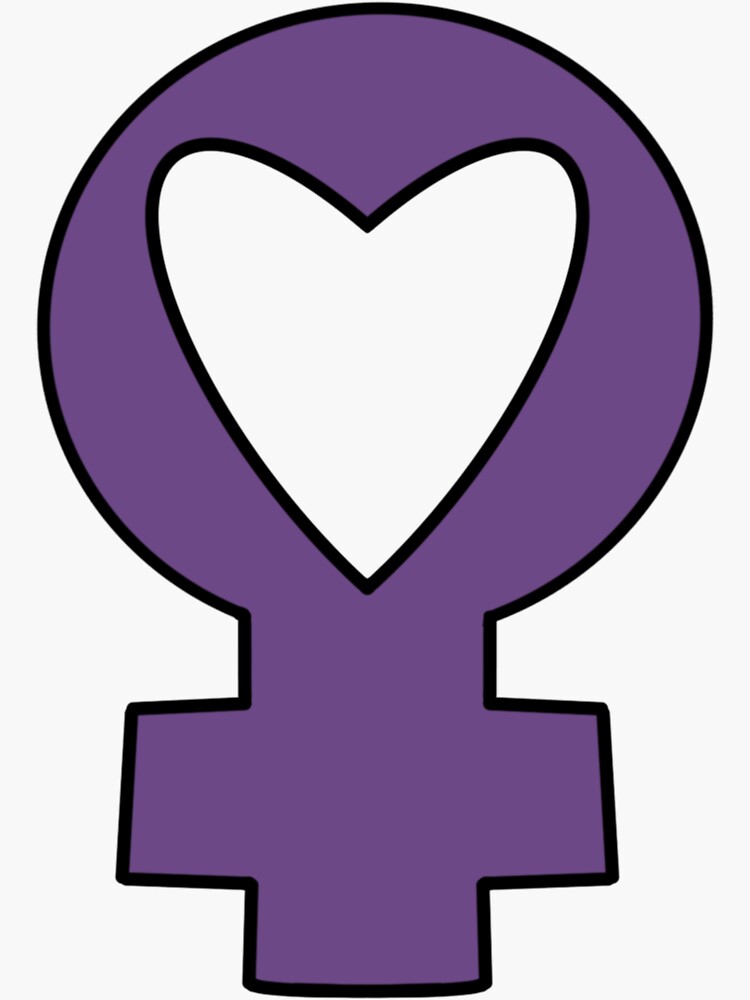 "Venus symbol" Sticker for Sale by theGRLPWRstore | Redbubble