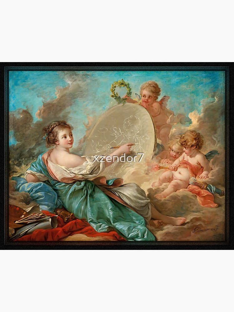 "Allegory of Painting by Francois Boucher" Photographic Print for Sale ...