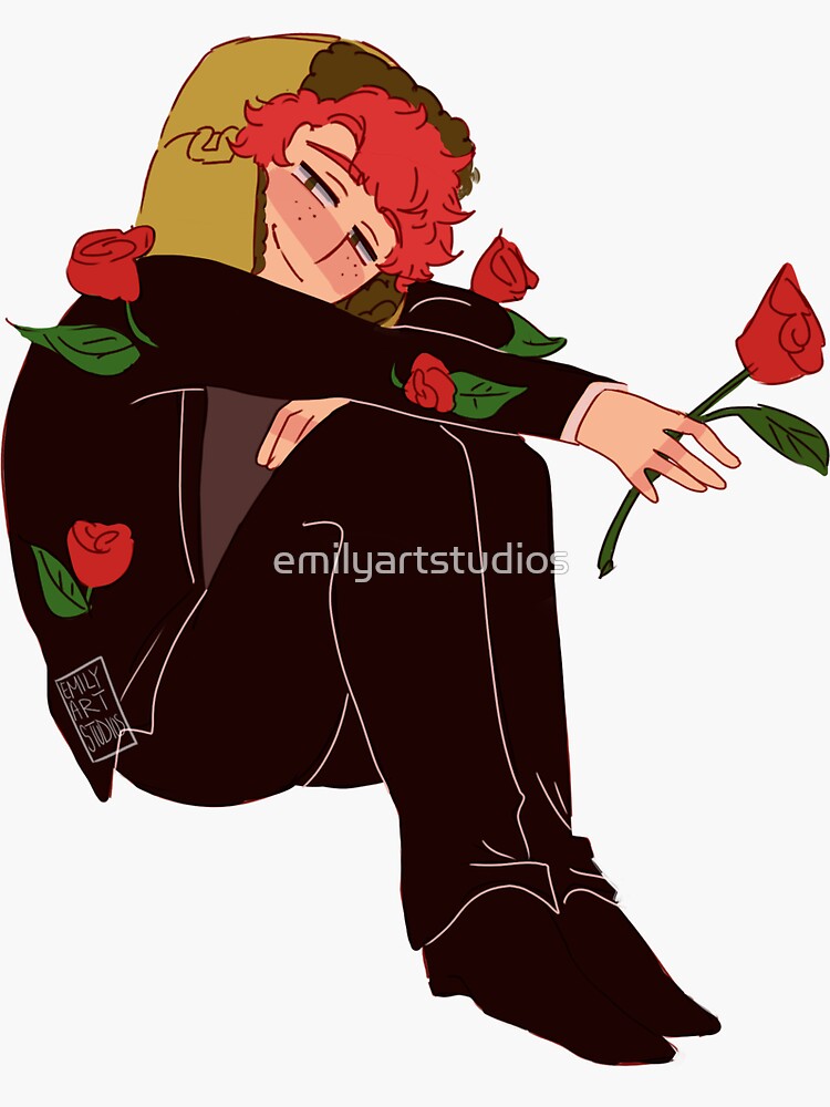 "Fancy! Kyle" Sticker for Sale by emilyartstudios | Redbubble