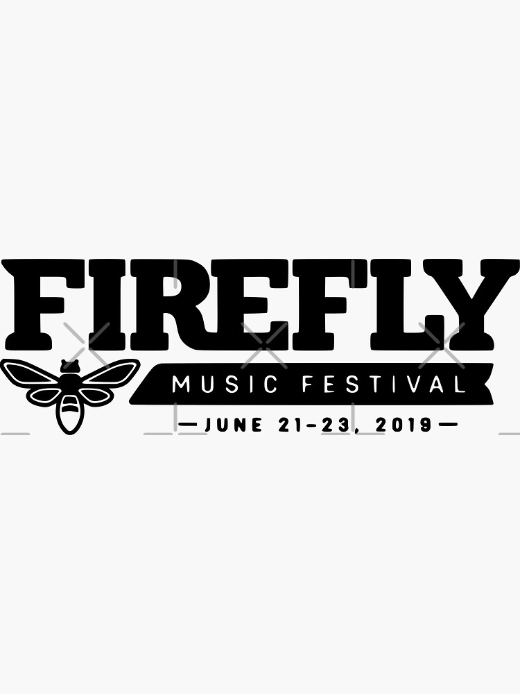 "FIREFLY MUSIC FESTIVAL 2019" Sticker von EmNe | Redbubble