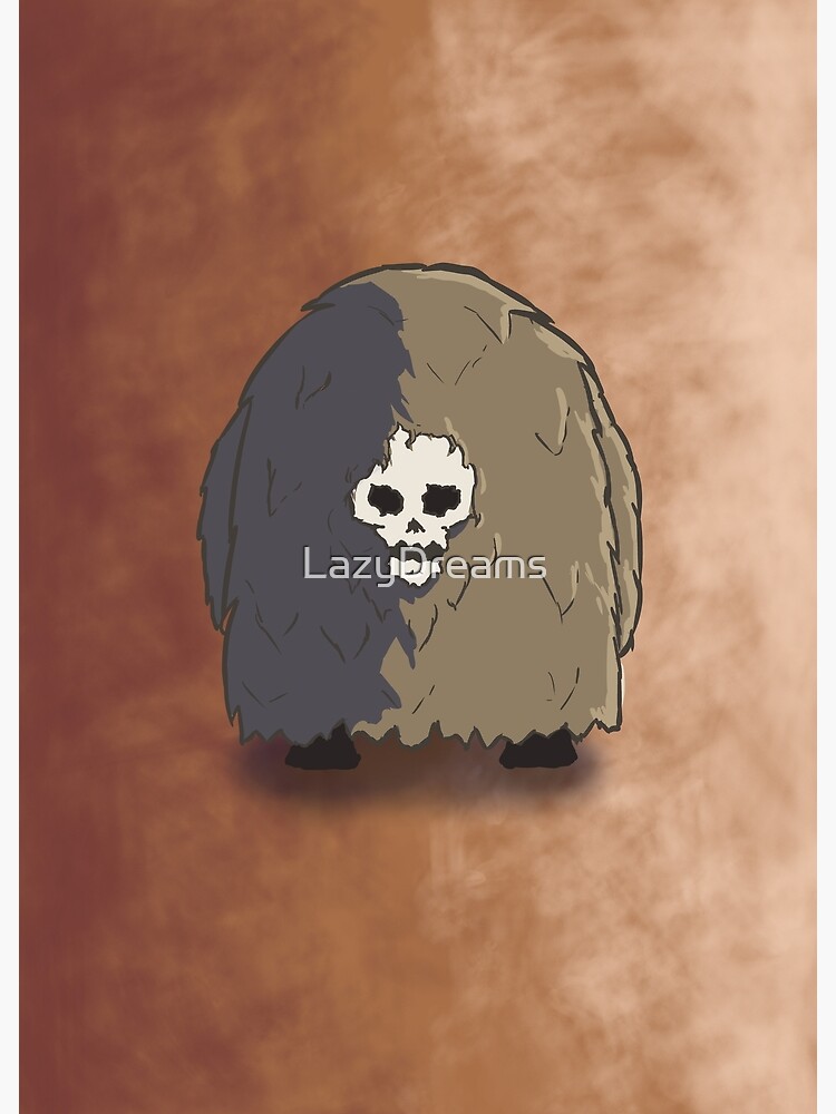 "Fluff skull" Photographic Print for Sale by LazyDreams | Redbubble