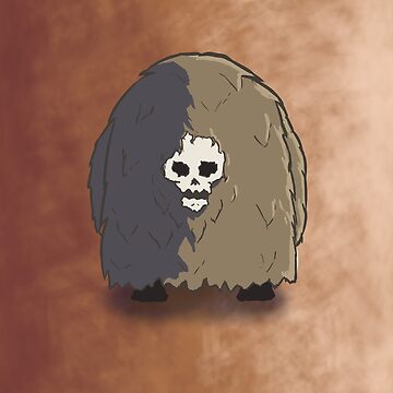 "Fluff skull" Photographic Print for Sale by LazyDreams | Redbubble