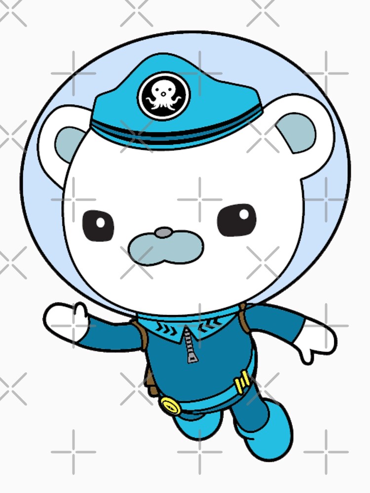 "Captain Barnacles " T-shirt for Sale by Laytle | Redbubble | octonauts ...