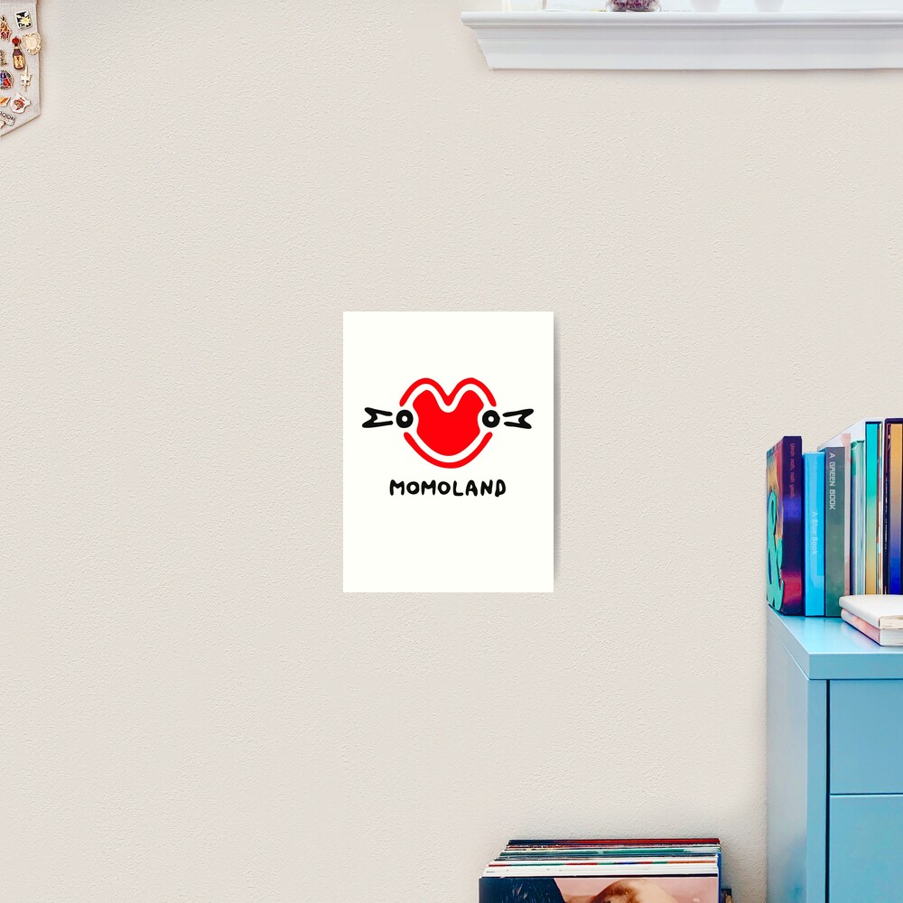 "MOMOLAND LOGO" Art Print for Sale by PepGuardi | Redbubble