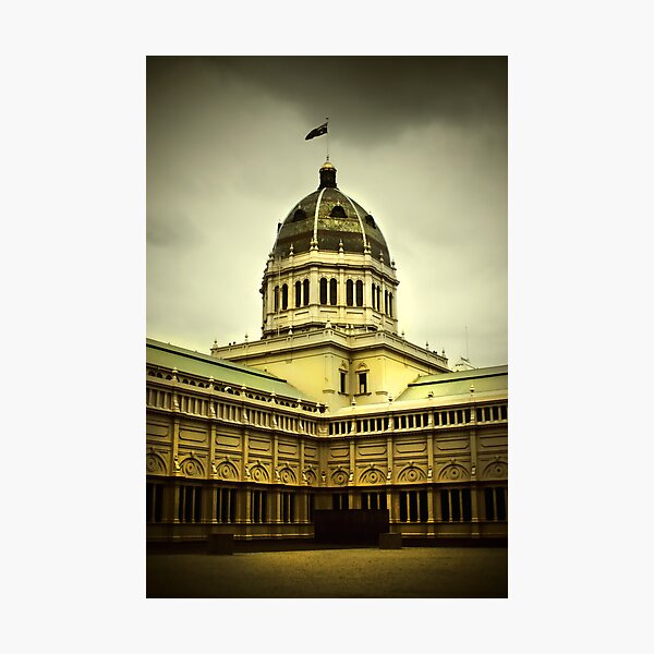 Impression photo « Nicholson St Melbourne. Le Royal Exhibition Building ...