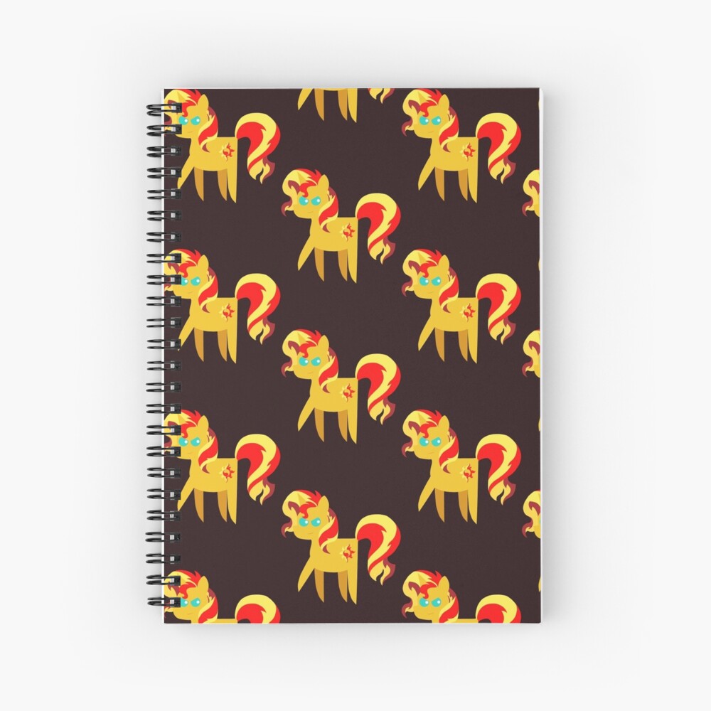 "My Little Pony - Sunset Shimmer BBBFF (Song) Style" Spiral Notebook by ...