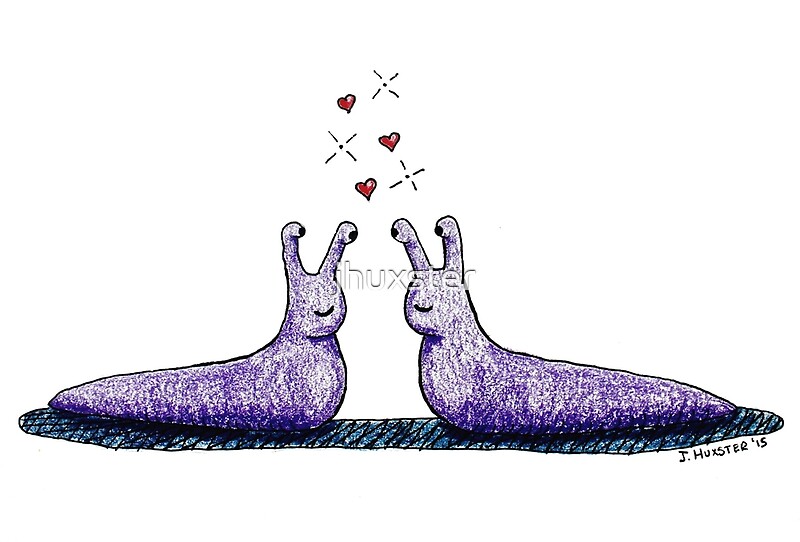 "Slug Love" by jhuxster | Redbubble