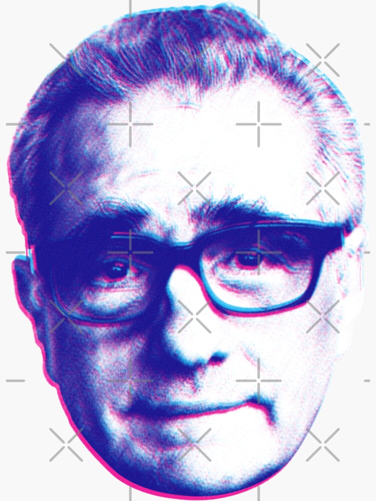 "scorsese" Sticker for Sale by lucasbecker | Redbubble