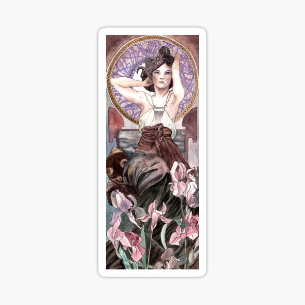 "Amethyst" Sticker by AnnaShell | Redbubble