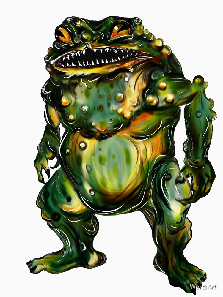 "Frog Monster" T-shirt by WerdiArt | Redbubble