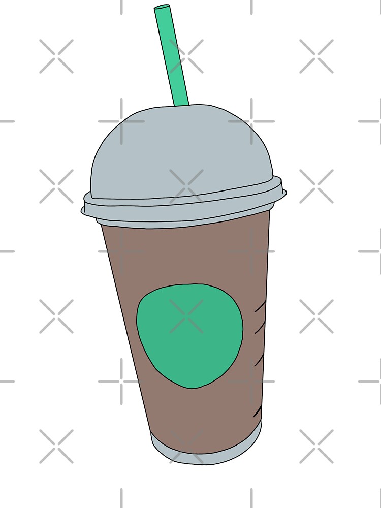 "Starbucks Iced Latte" Sticker by Kaitlynxt | Redbubble