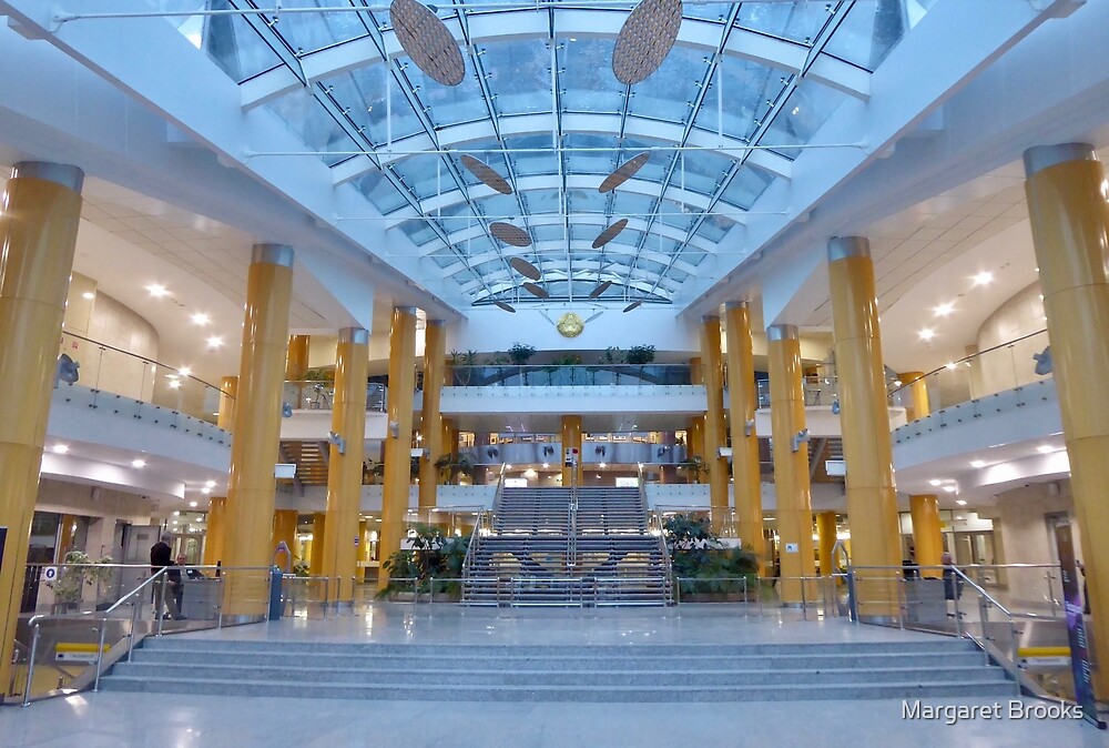 "Belarus National Library interior" by Margaret Brooks | Redbubble