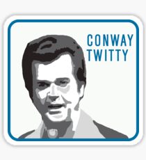 Conway Twitty Stickers | Redbubble