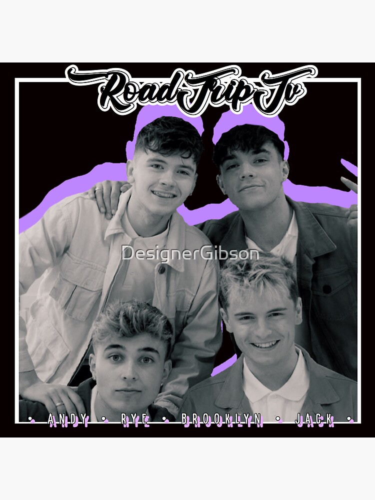 "roadtriptv - 4 Peice " Sticker for Sale by DesignerGibson | Redbubble