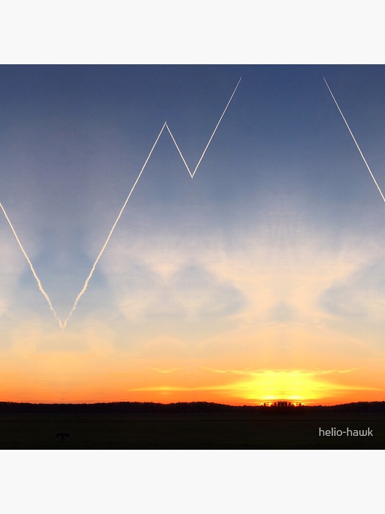 "zigzag " Sticker by helio-hawk | Redbubble