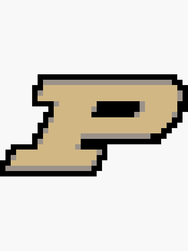 "Purdue University Retro 8-Bit Logo" Sticker for Sale by sirajcho ...