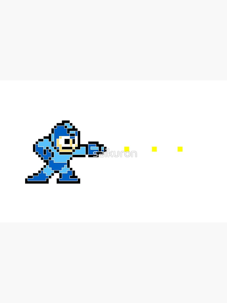 "Megaman 8 Bit" Poster by saikuron | Redbubble
