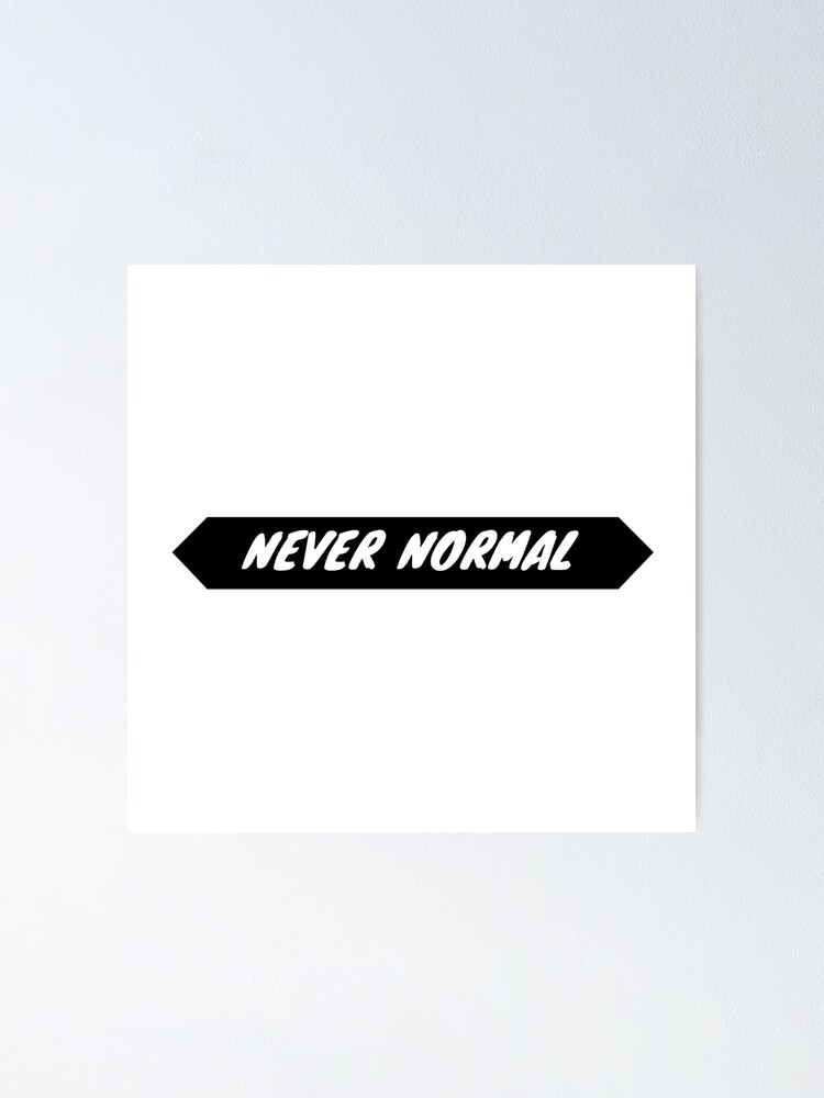 "Never Normal - Sam Golbach" Poster for Sale by TGdigital | Redbubble