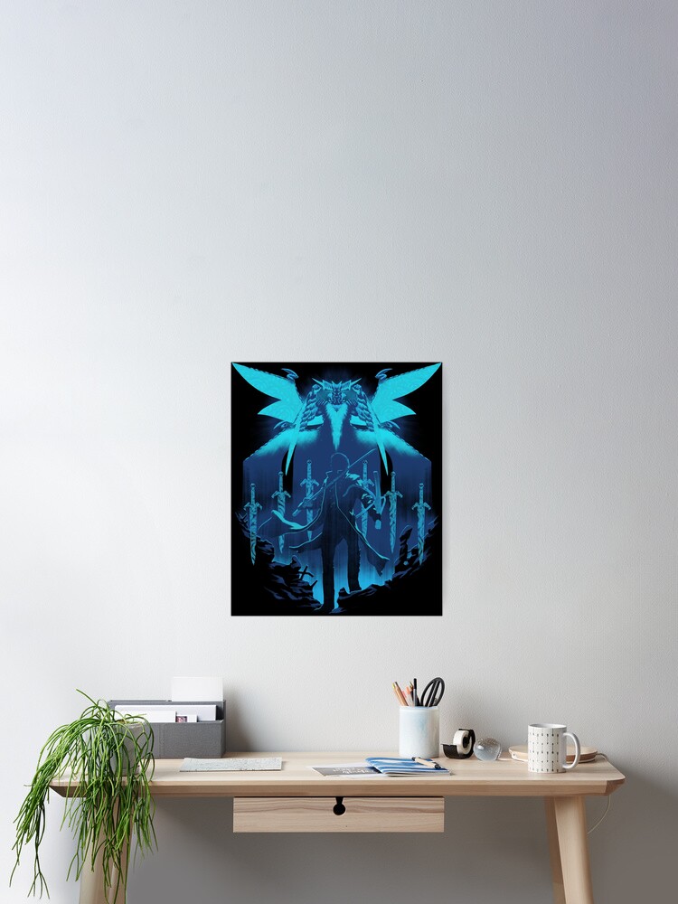 "Blue King" Poster for Sale by Max58 | Redbubble