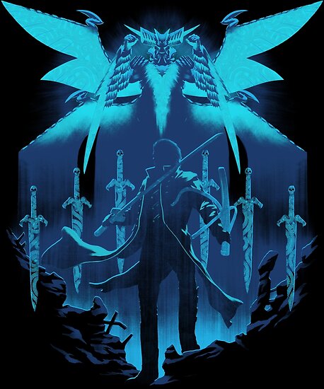 "Blue King" Poster by Max58 | Redbubble