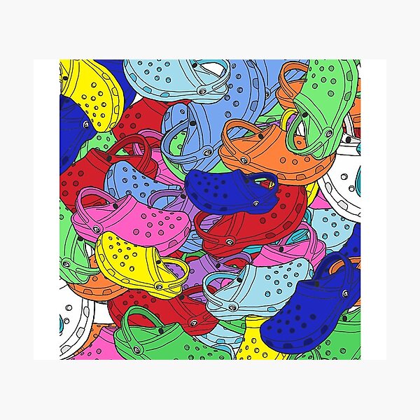 Crocs Wall Art | Redbubble