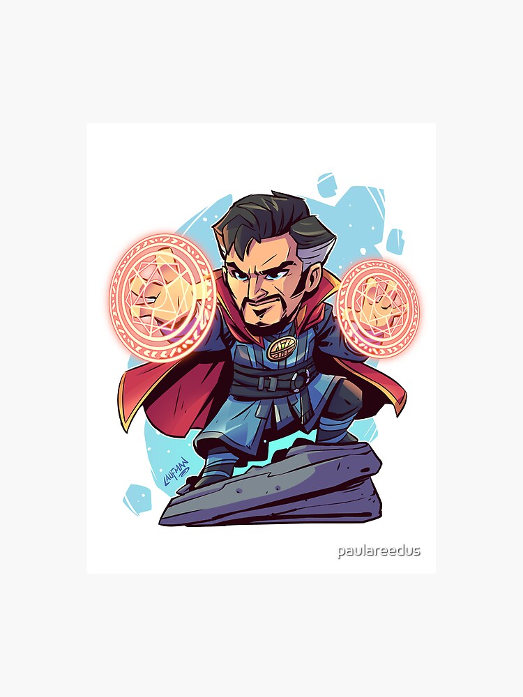 "Doctor Strange" Sticker for Sale by paulareedus | Redbubble