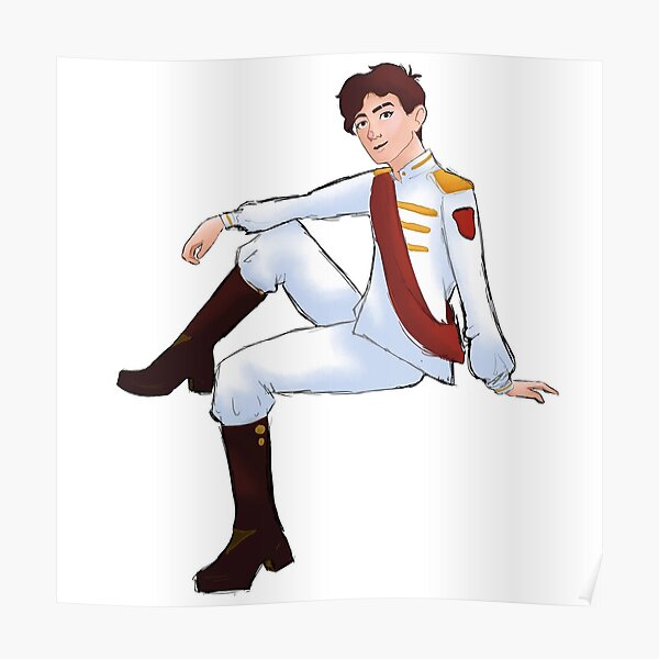 "Roman Sanders" Poster for Sale by elsanoelle | Redbubble