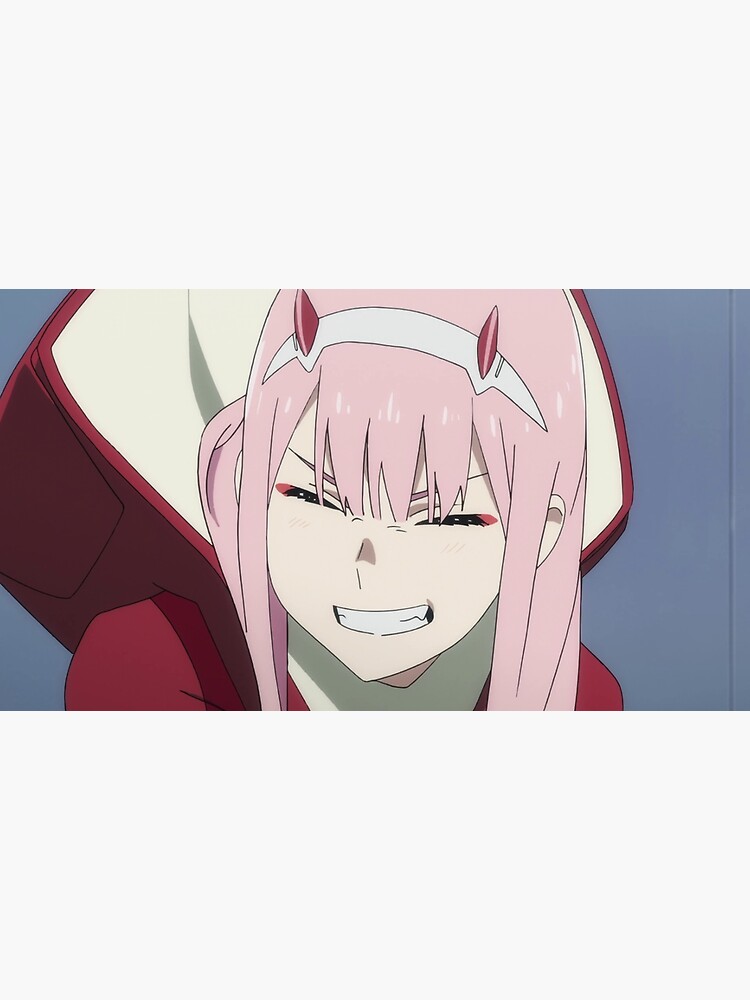 "Zero Two Smile" Poster for Sale by FishyFrank | Redbubble