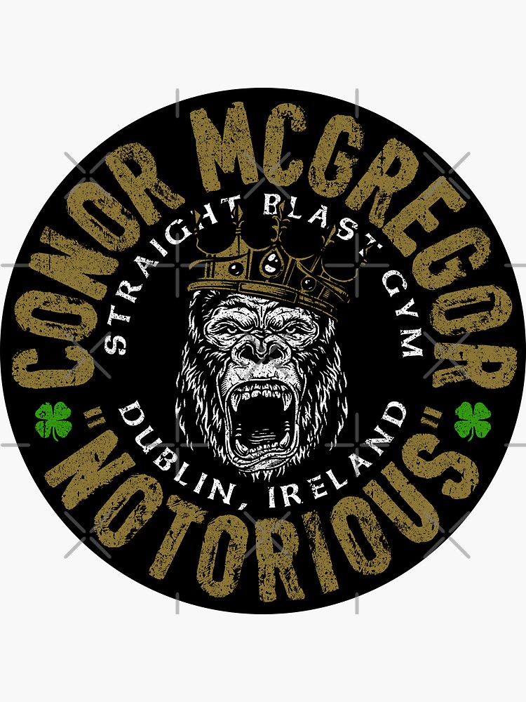 "Notorious" Sticker for Sale by huckblade | Redbubble