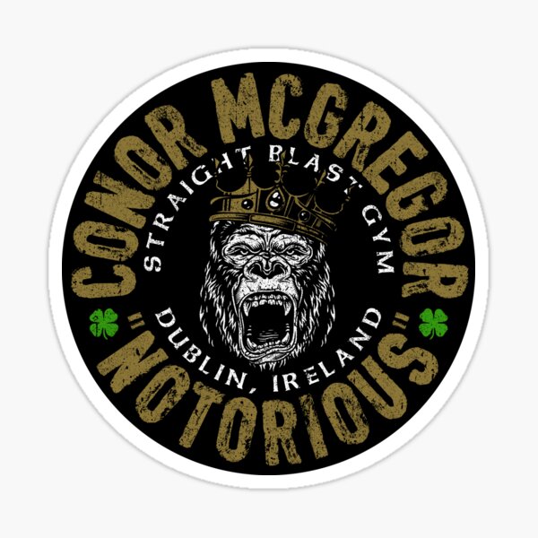 "Notorious" Sticker for Sale by huckblade | Redbubble