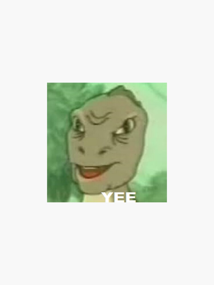 "Yee" Sticker by cuy50 | Redbubble