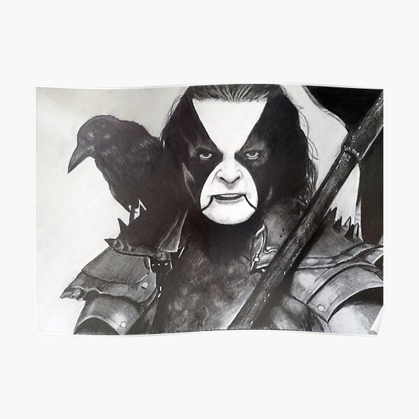 "Abbath" Poster by Arokapy | Redbubble