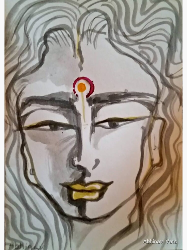 "Saadhoo/Sadhu" Sticker by AbhinavVats | Redbubble