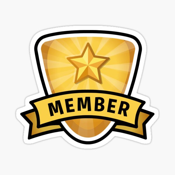 "member club penguin" Sticker for Sale by dradnah | Redbubble