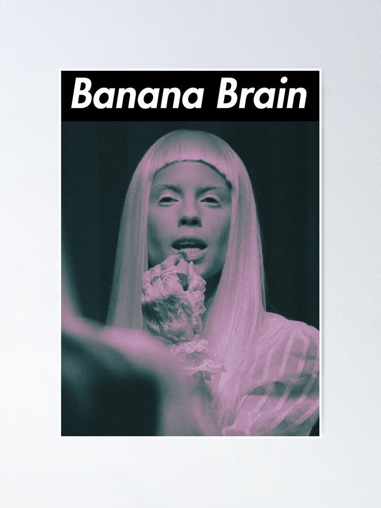 "Die Antwoord Banana Brain" Poster for Sale by NelsonRommel | Redbubble