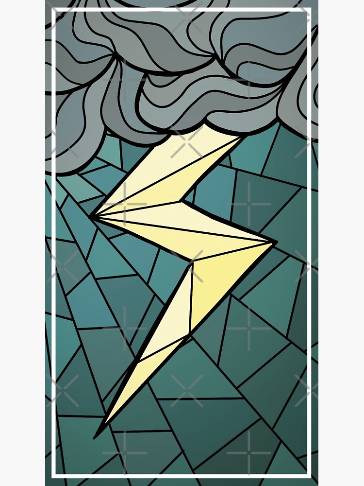 "Stormy Weather " Sticker for Sale by OctopodArts | Redbubble