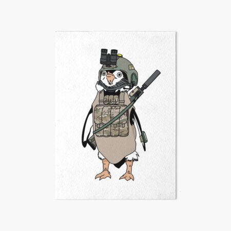 "Tactical penguin" Art Board Print for Sale by Business-Rambo | Redbubble