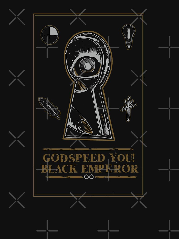 "Godspeed you Black Emperor!" T-shirt for Sale by nombebah | Redbubble ...