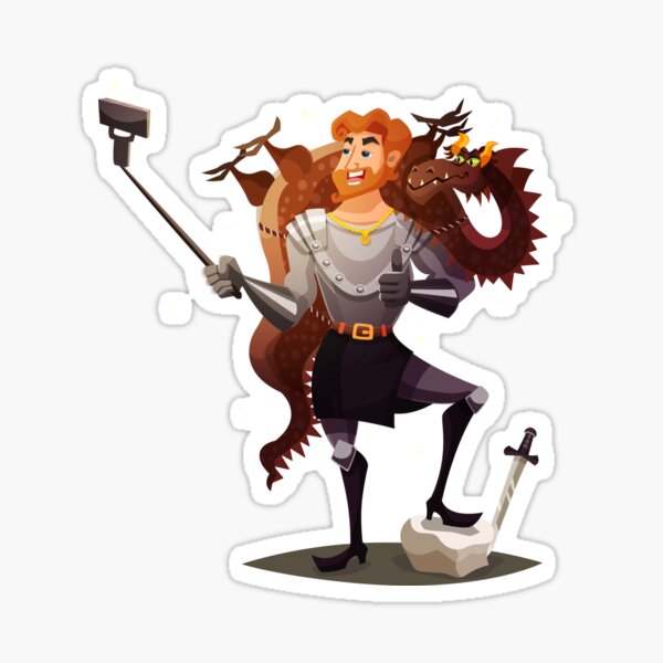 "Fop-Prince" Sticker by Cosmo-graph | Redbubble