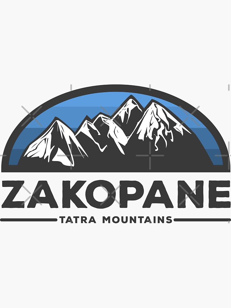"Zakopane Mountains" Sticker for Sale by DeadRight | Redbubble