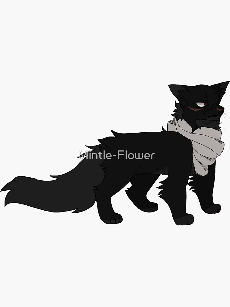 "Shouta Catzawa" Sticker by Mintle-Flower | Redbubble
